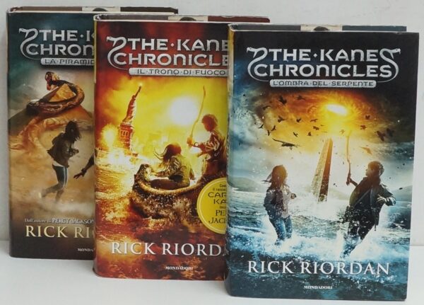 The Kanes Chronicles di Rick Riordan. Trilogia Completa ed. Mondadori ...