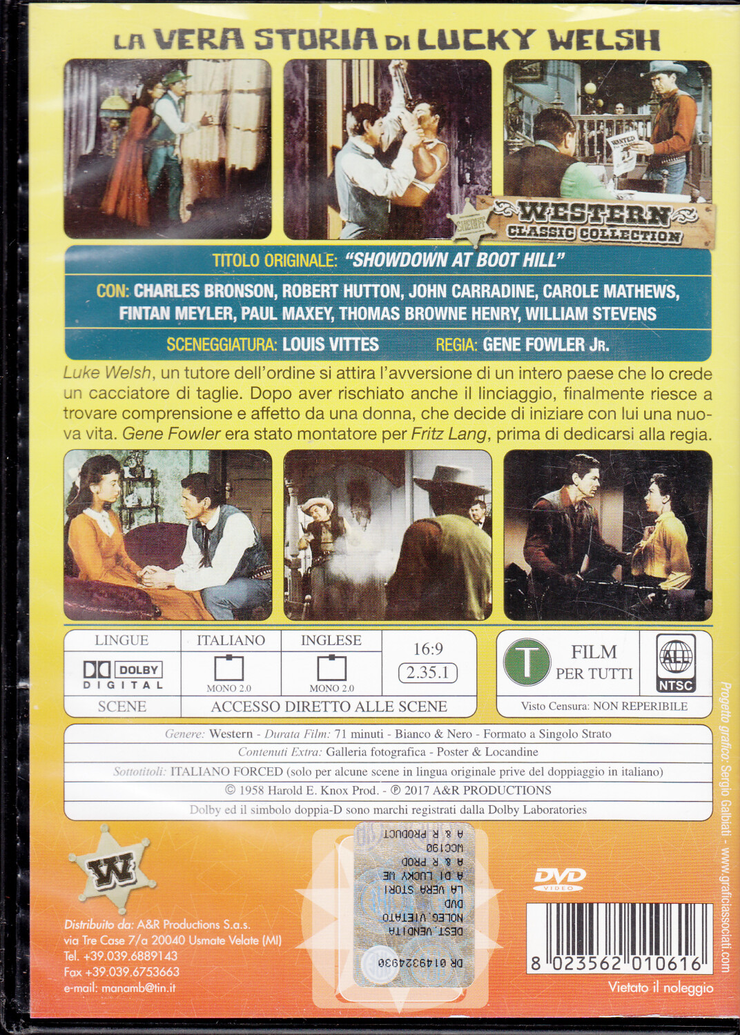La Vera Storia Di Lucky Welsh – DVD in Italiano ed. – Emporio di milo