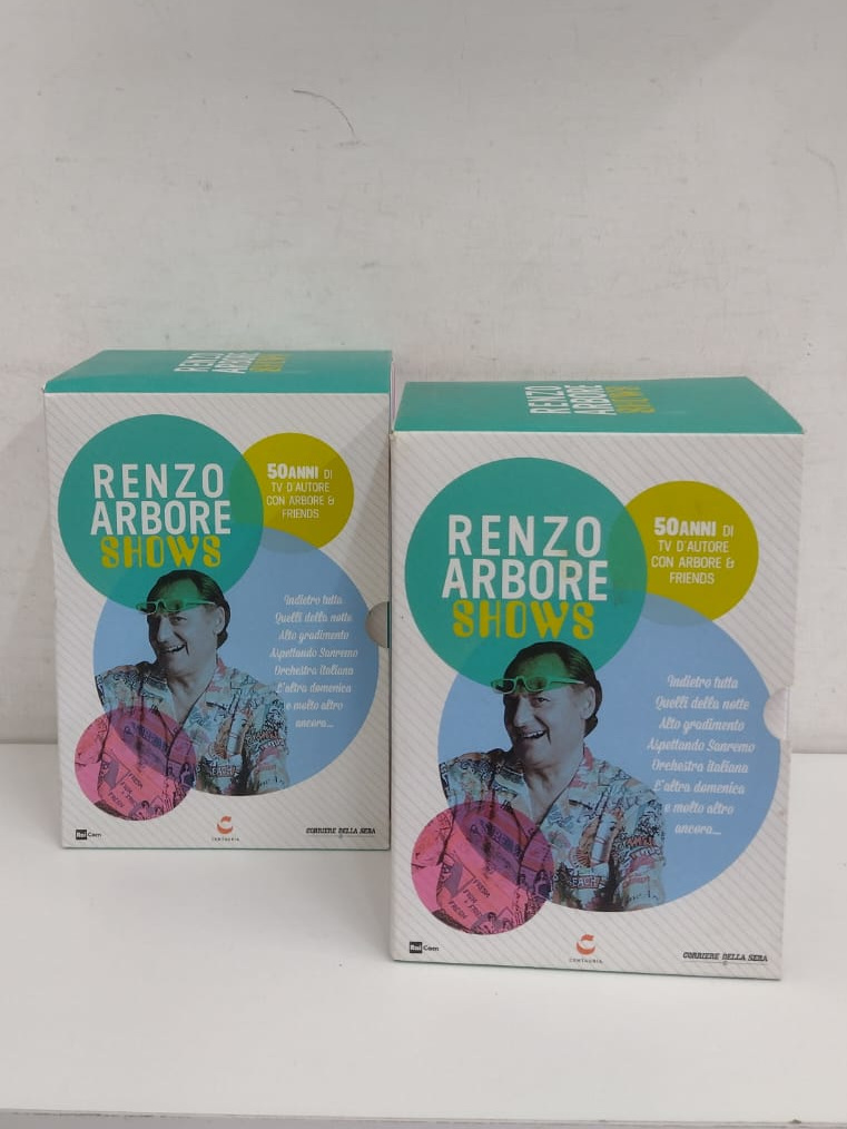 Renzo Arbore Shows – Raccolta Completa (24 DVD) in 2 Cofanetti ...