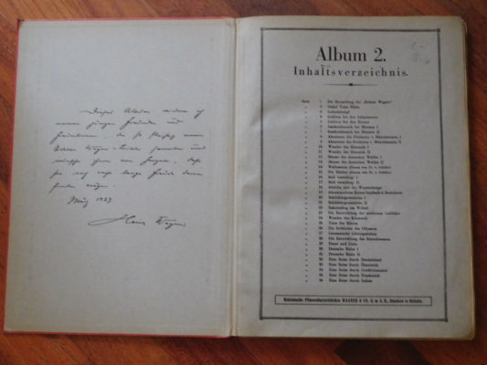 ECHTE WAGNER Margarine Album 1 (quasi completo) e 2 (completo) del 1929 ...